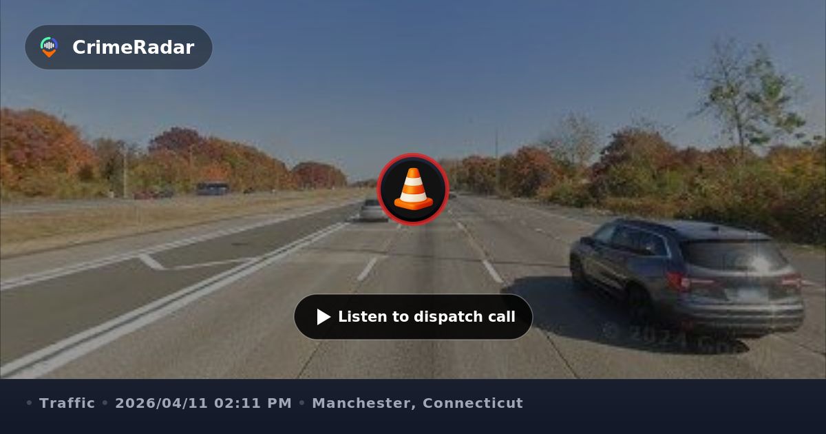 Motorcycle crash with injuries on I-84 westbound, Manchester CT ...