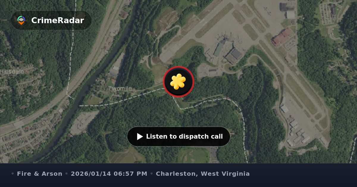 Possible structure fire near Keystone Dr, Charleston WV | CrimeRadar