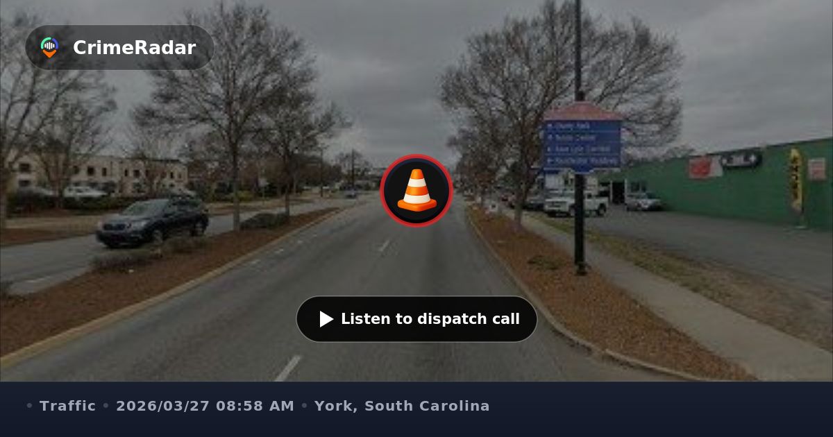 Traffic stop on Cherry Road involving black Mustang, York County SC ...