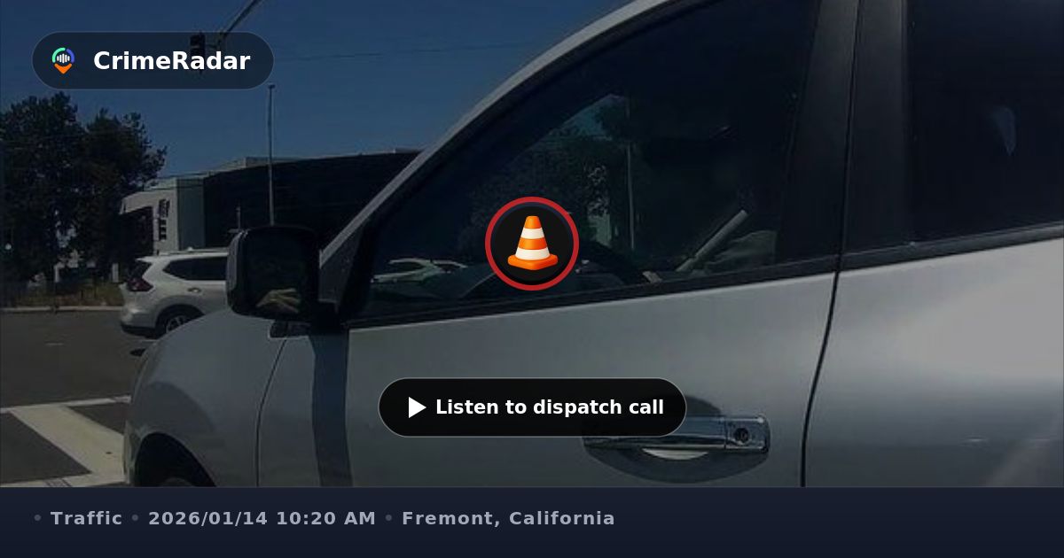 Disabled vehicle blocks lane on Route 262, Fremont CA | CrimeRadar