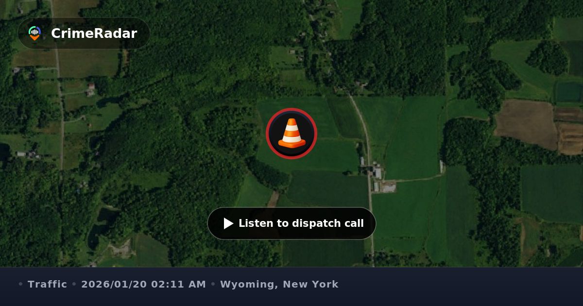 Driver stuck on Folsomdale Rd in Bennington, Wyoming County NY | CrimeRadar