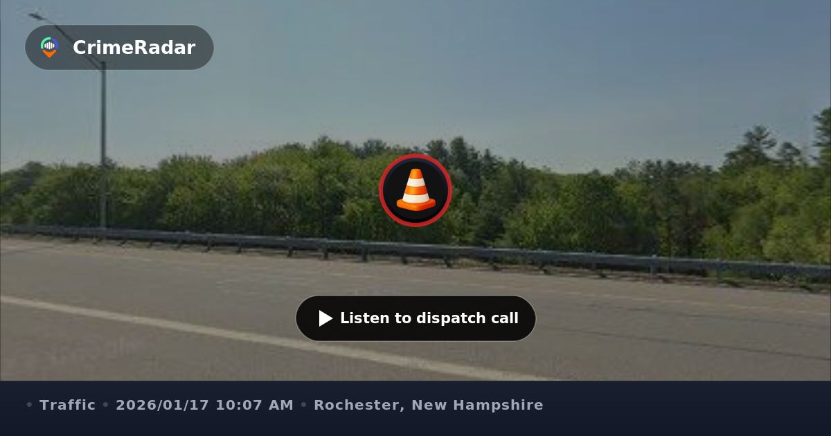 Crash shuts down Spaulding Turnpike southbound lanes, Rochester NH ...