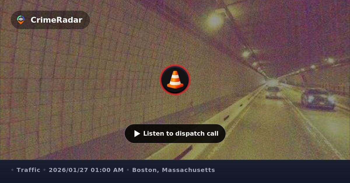 Major crash causes shutdown near Ted Williams Tunnel, Boston MA ...