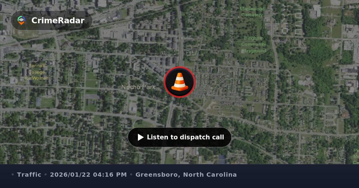 Vehicle accident near Duke St and E Gate City Blvd, Greensboro NC ...