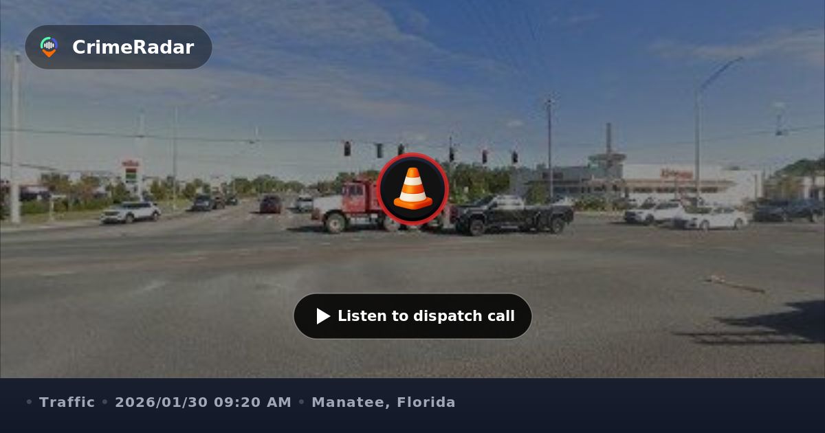 Traffic collision reported near Upper Manatee River Rd, Manatee County ...