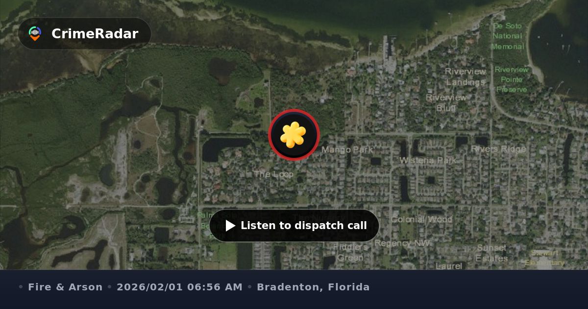 False fire alarm reported on 96th Court Northwest, Bradenton FL ...