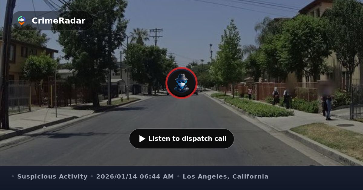 Deputies investigate possible suspicious vehicle near Blythe St, Los ...