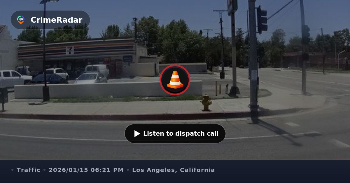 Vehicle damages gate near Vanowen St, Los Angeles CA | CrimeRadar