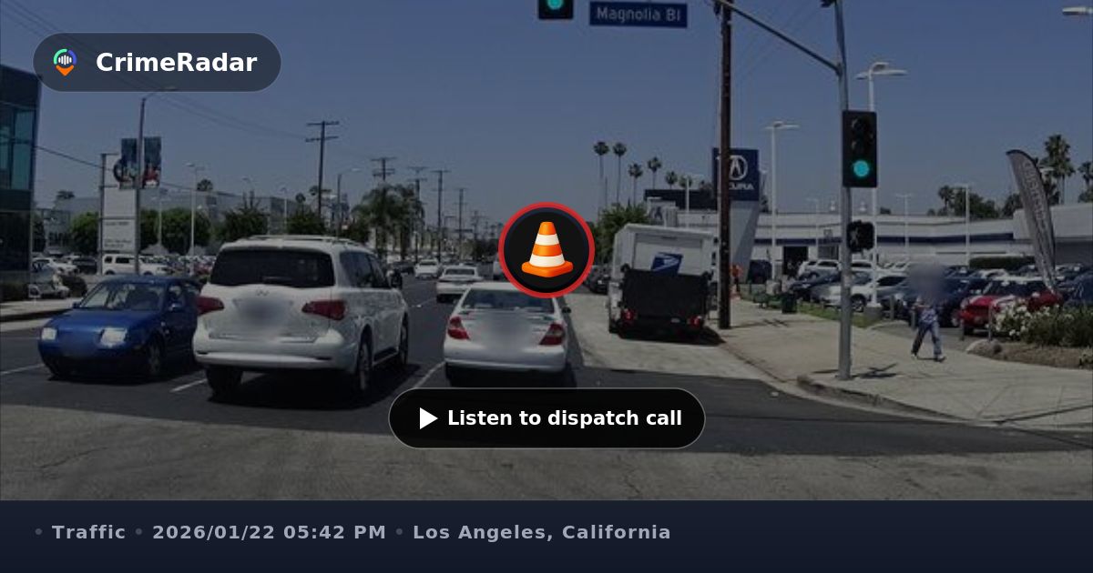 Reckless driver spotted near Van Nuys and Magnolia, Los Angeles CA ...