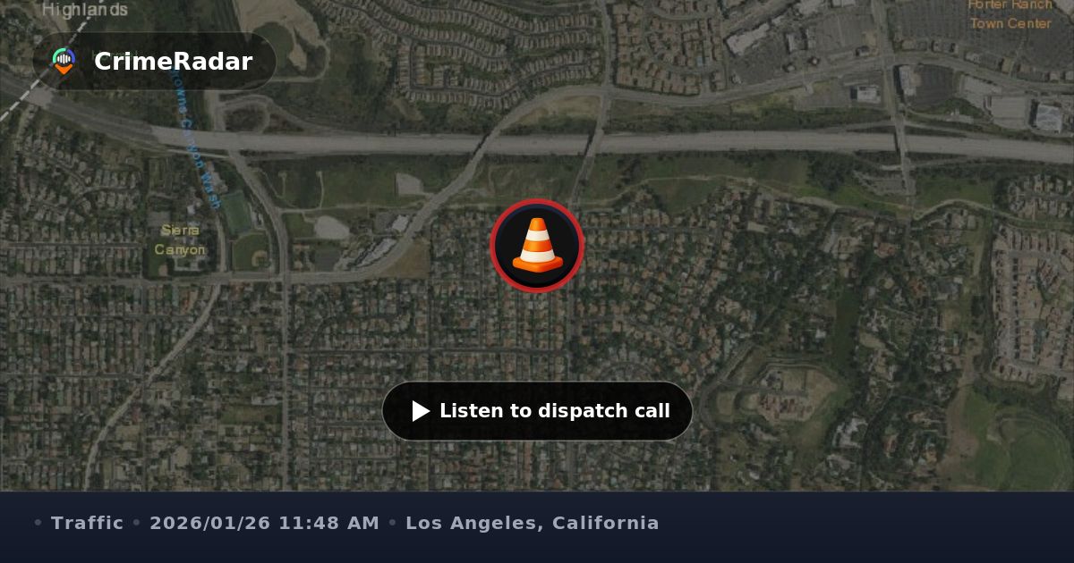 Traffic stop near Bermuda and Mason, Los Angeles CA | CrimeRadar