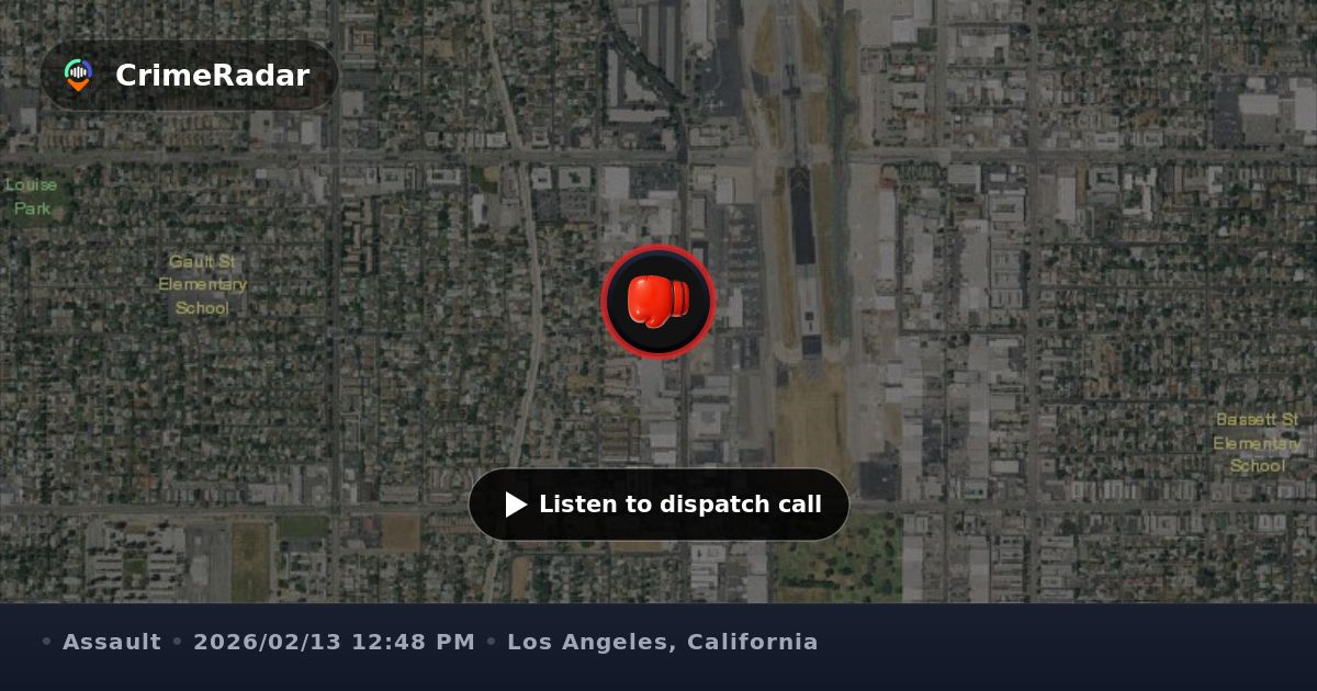 Recent battery at Vanowen Street apartment, Los Angeles CA | CrimeRadar
