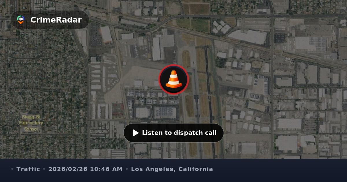 Misdemeanor hit-and-run reported on Stagg Street, Los Angeles CA ...