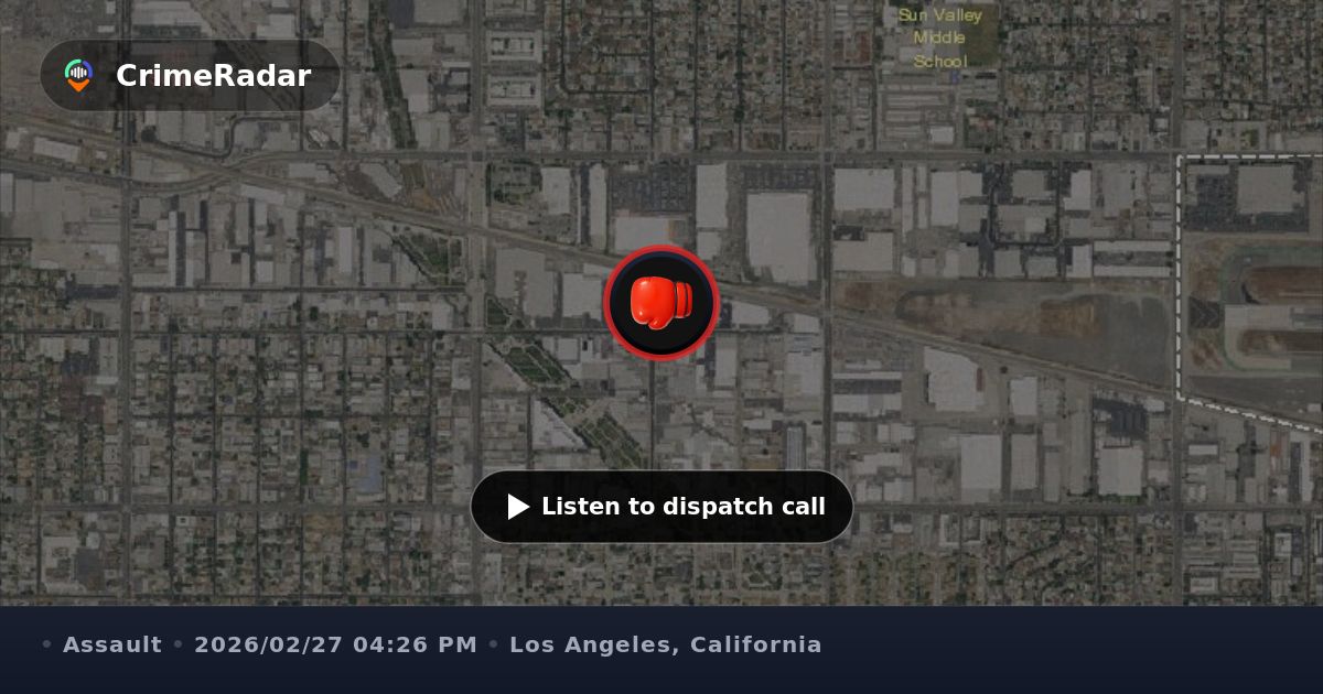 Battery suspect call canceled in North Hollywood, Los Angeles CA ...