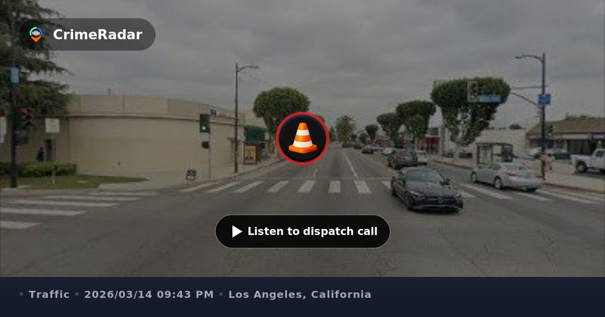 Overturned vehicle crash at White Oak and Chatsworth, Los Angeles CA ...