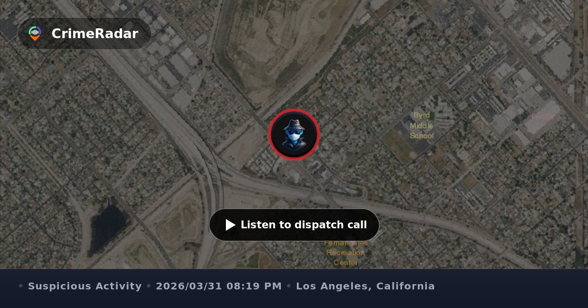 Man reported sitting next to minor at park, Los Angeles CA | CrimeRadar