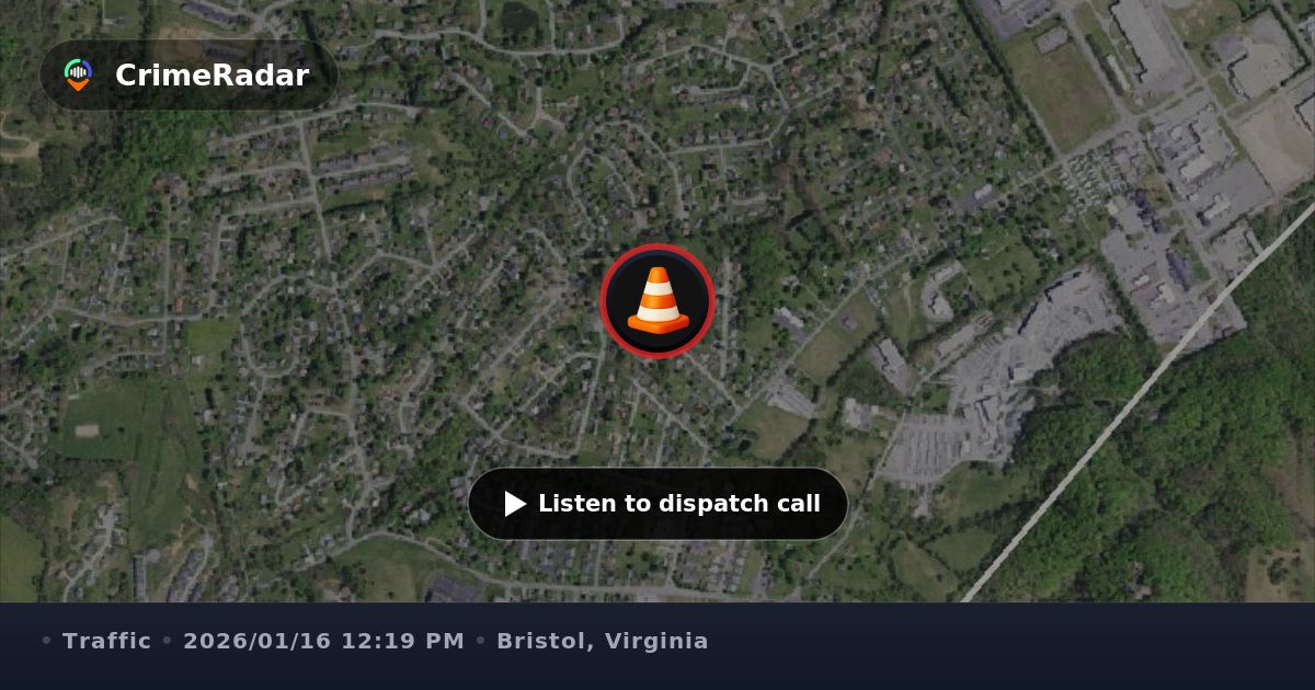Vehicle pursuit ends near Old Airport Rd, Bristol VA | CrimeRadar