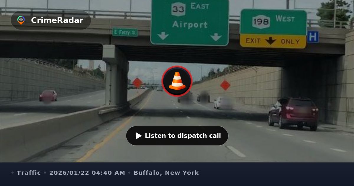 Traffic signal malfunction at Humboldt and East Ferry, Buffalo NY ...