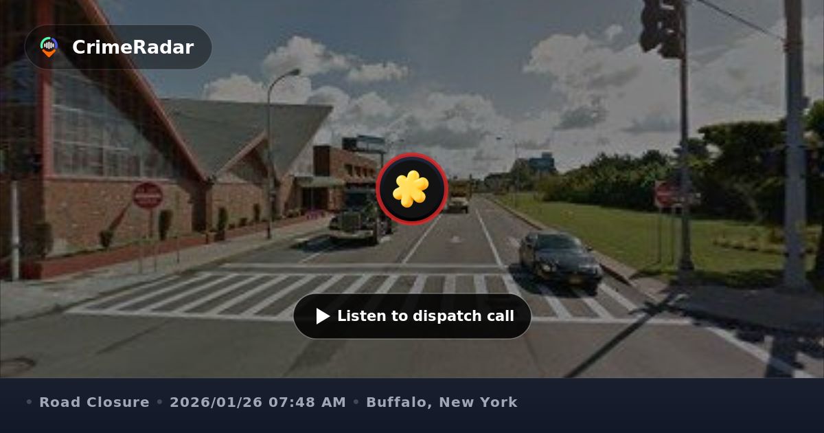 Water main break closes Clinton between Michigan and Elm, Buffalo NY ...