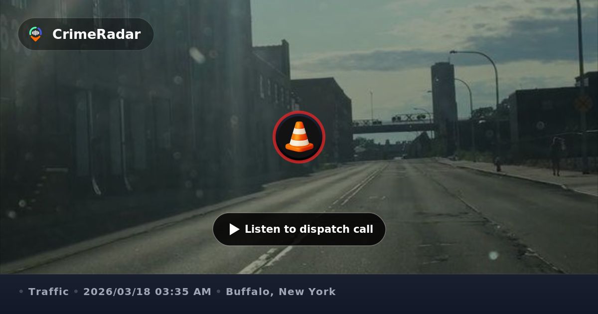 Minor traffic crash with damage on Larkin Street, Buffalo NY | CrimeRadar