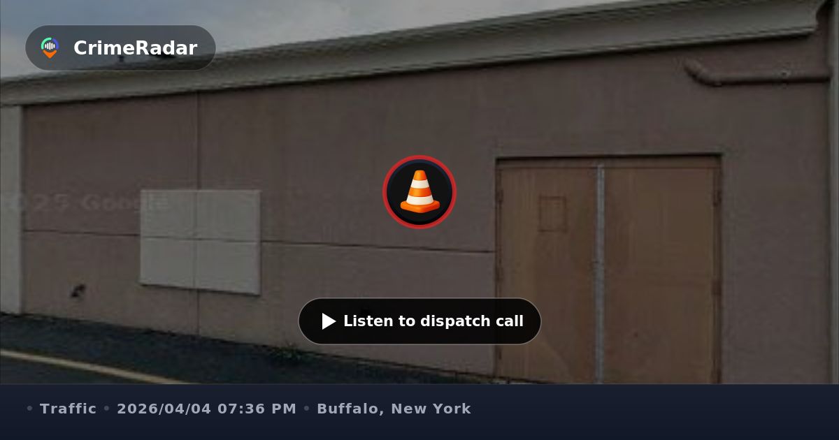 Police respond to traffic accident on Transit Road, Buffalo NY | CrimeRadar