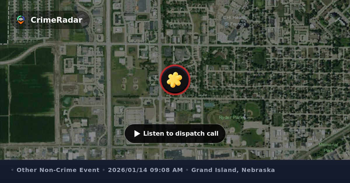 Animal control assists at Ivy gas station, Grand Island NE | CrimeRadar