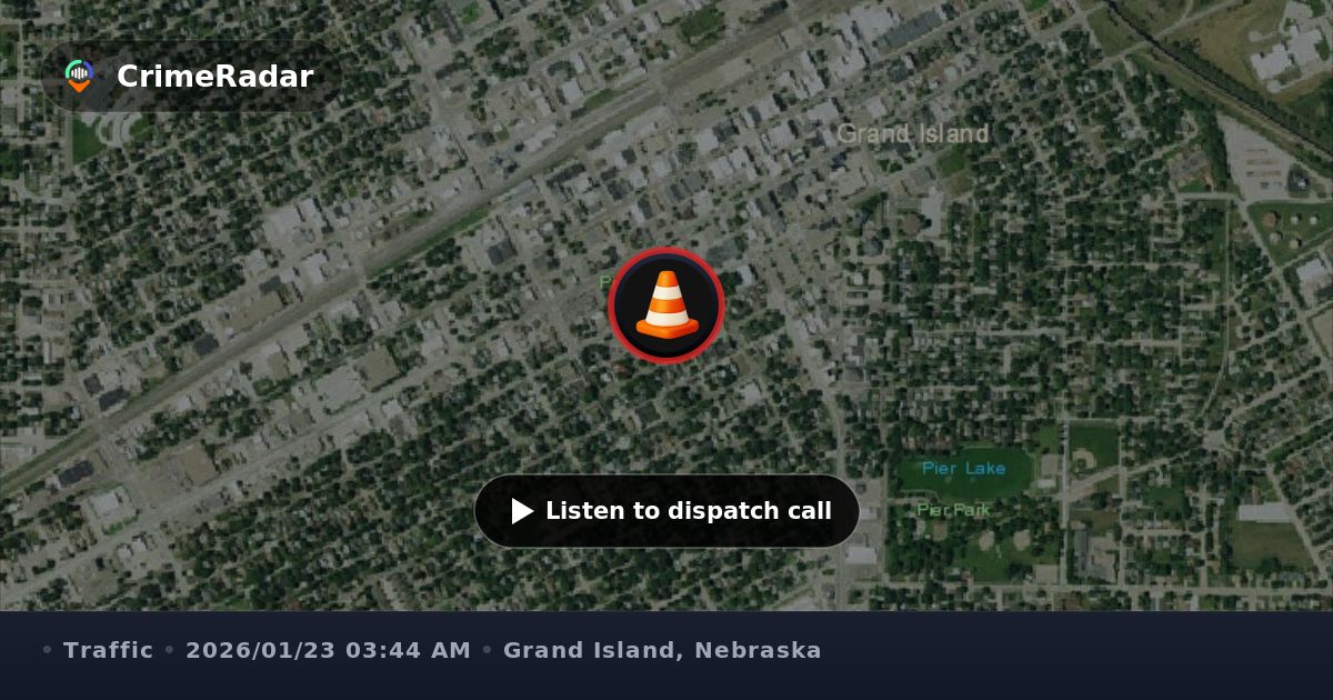 Apparent vehicle damage near Koenig and Locust, Grand Island NE ...