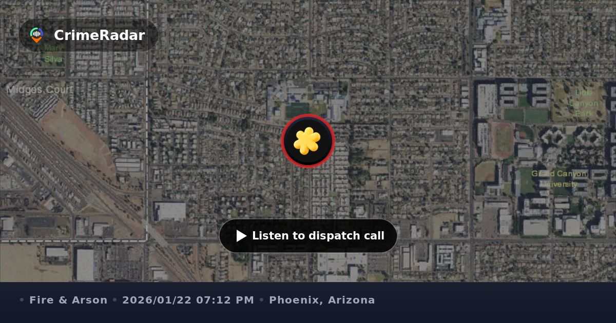 Fire crews respond to building blaze on North 38th Avenue, Phoenix AZ ...