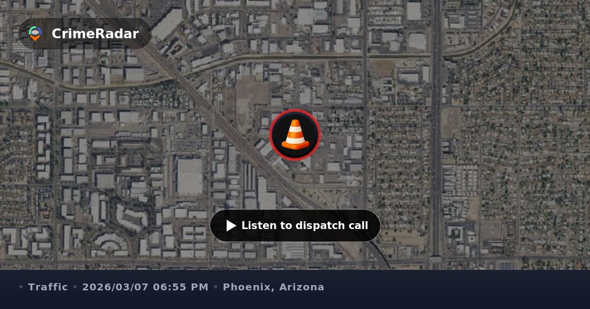 Driver leaves scene after minor vehicle collision, Phoenix AZ | CrimeRadar