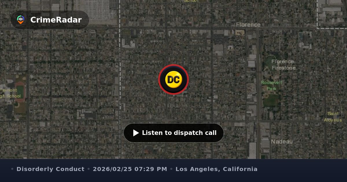 Man yelling at people outside coin laundry, Los Angeles CA | CrimeRadar