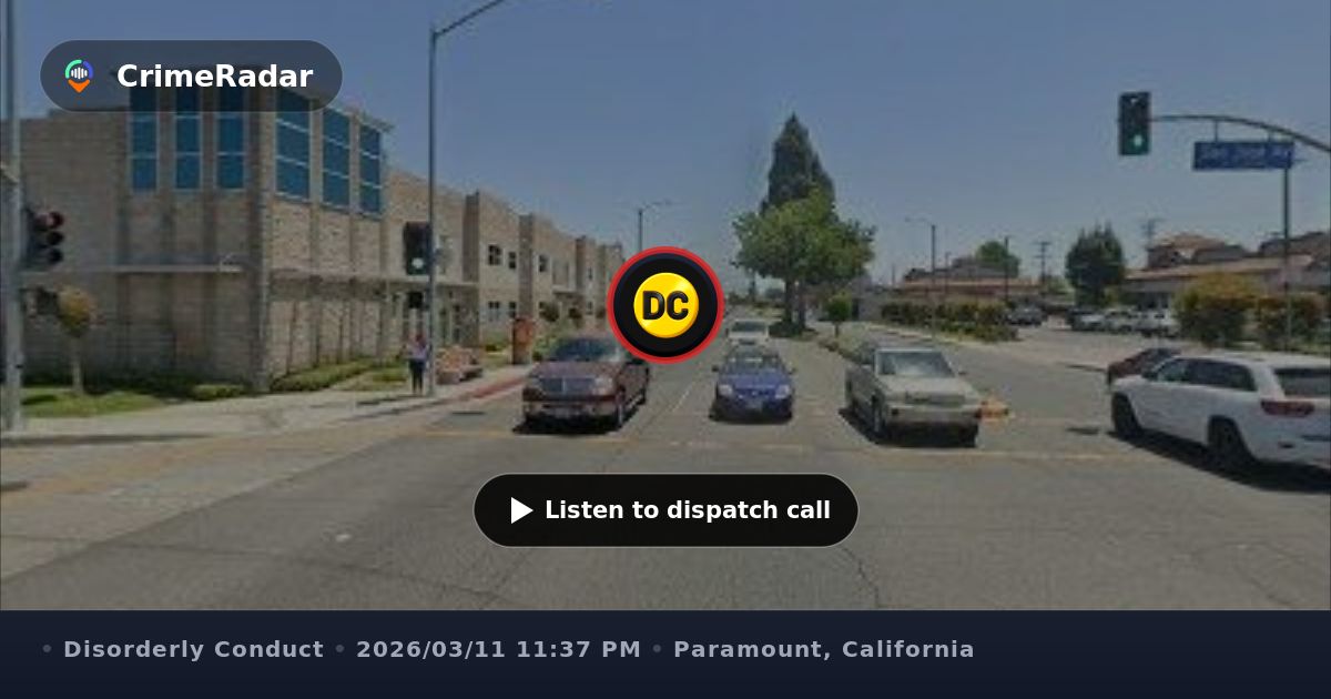 Men arguing near San Jose Avenue and Somerset, Paramount CA | CrimeRadar