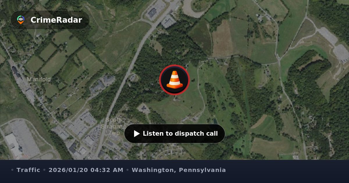 Object causes traffic hazard near Trinity East, Washington PA | CrimeRadar