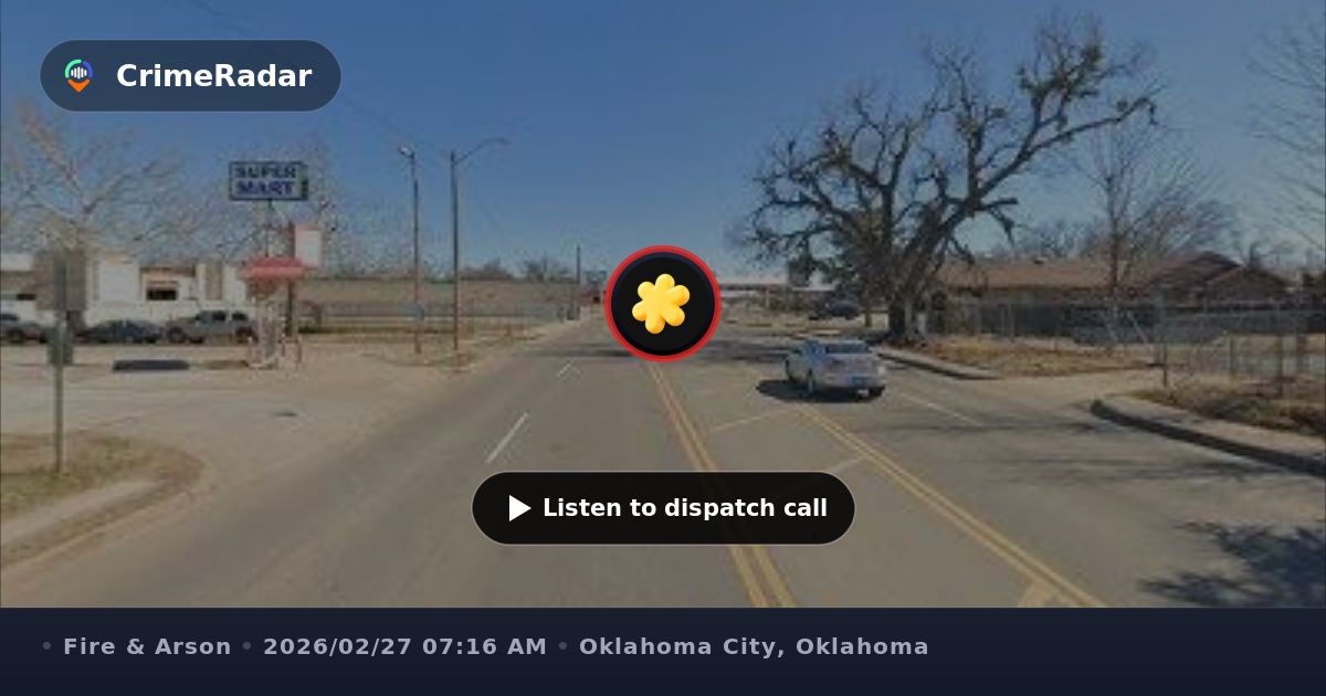 Chemical tank falls from lawn spray truck on SE 29th, Oklahoma City OK ...