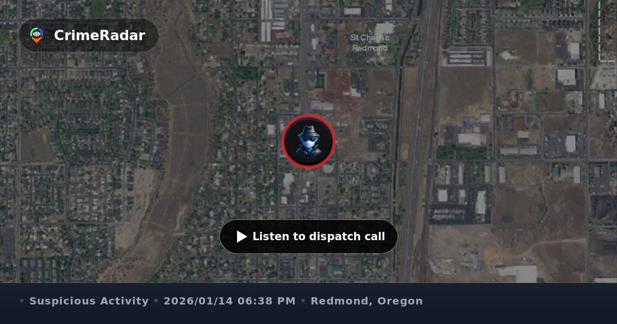 Possible suspicious person near Testimony Wine Bar, Redmond OR | CrimeRadar