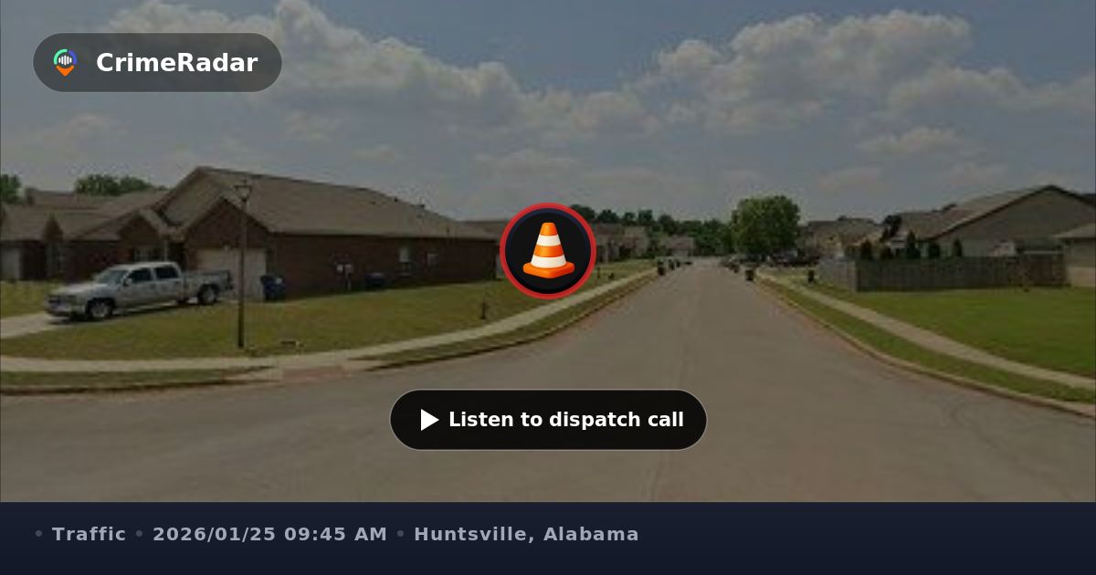 Police check on commercial truck near Plantation Park Dr, Huntsville AL ...