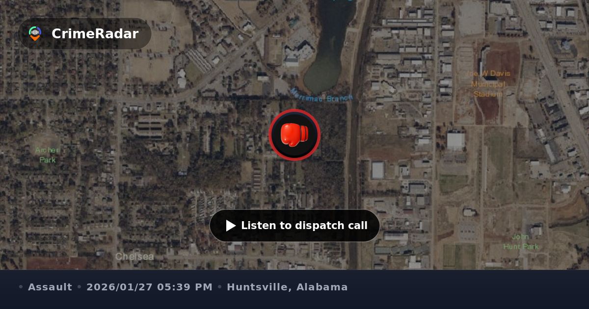 Apparent fight near Johnson Road parking lot, Huntsville AL | CrimeRadar