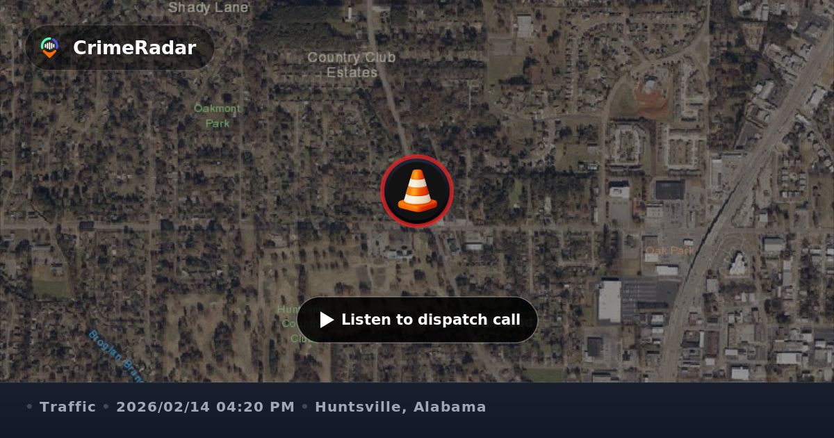 Vehicle crash at bus stop on Airport Road, Huntsville AL | CrimeRadar