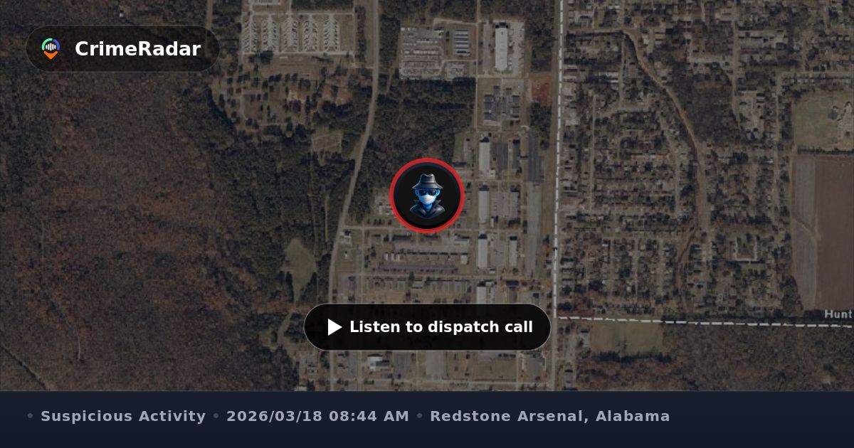 Police detain subject near vehicle on Telstar and Patton, Redstone ...