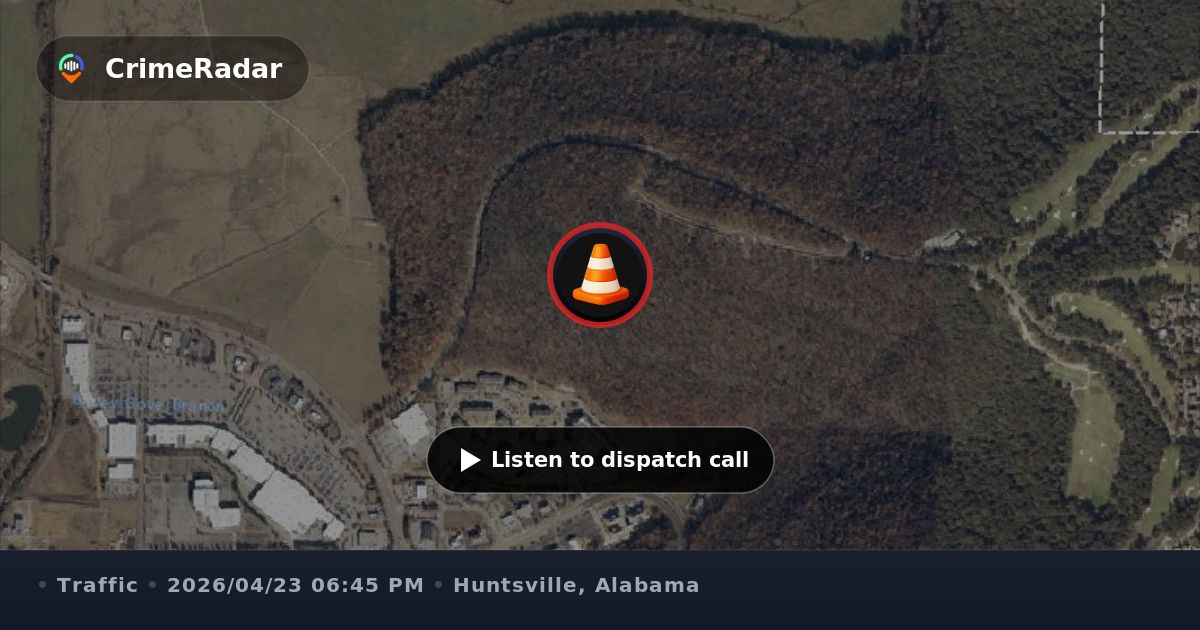 Two vehicle crash on Cecil Ashburn Drive, Huntsville AL | CrimeRadar