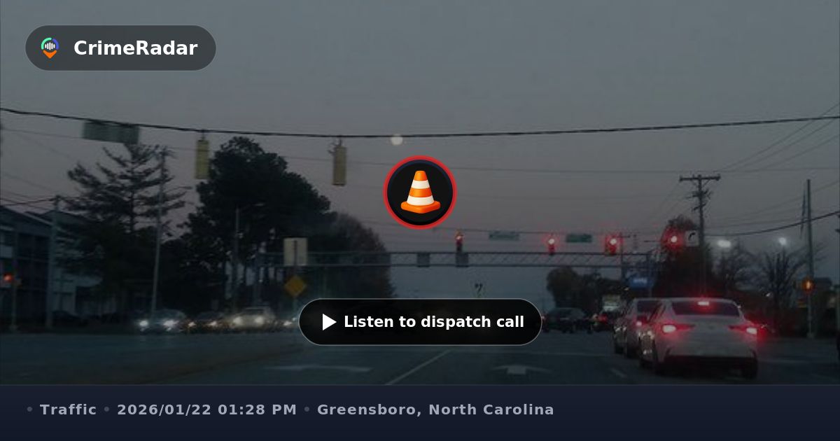 Traffic accident with injuries near West Wendover Ave, Greensboro NC ...