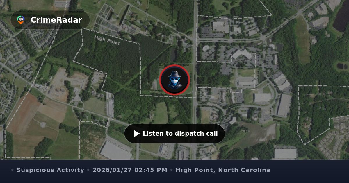 Possible concern reported at medical center, High Point NC | CrimeRadar