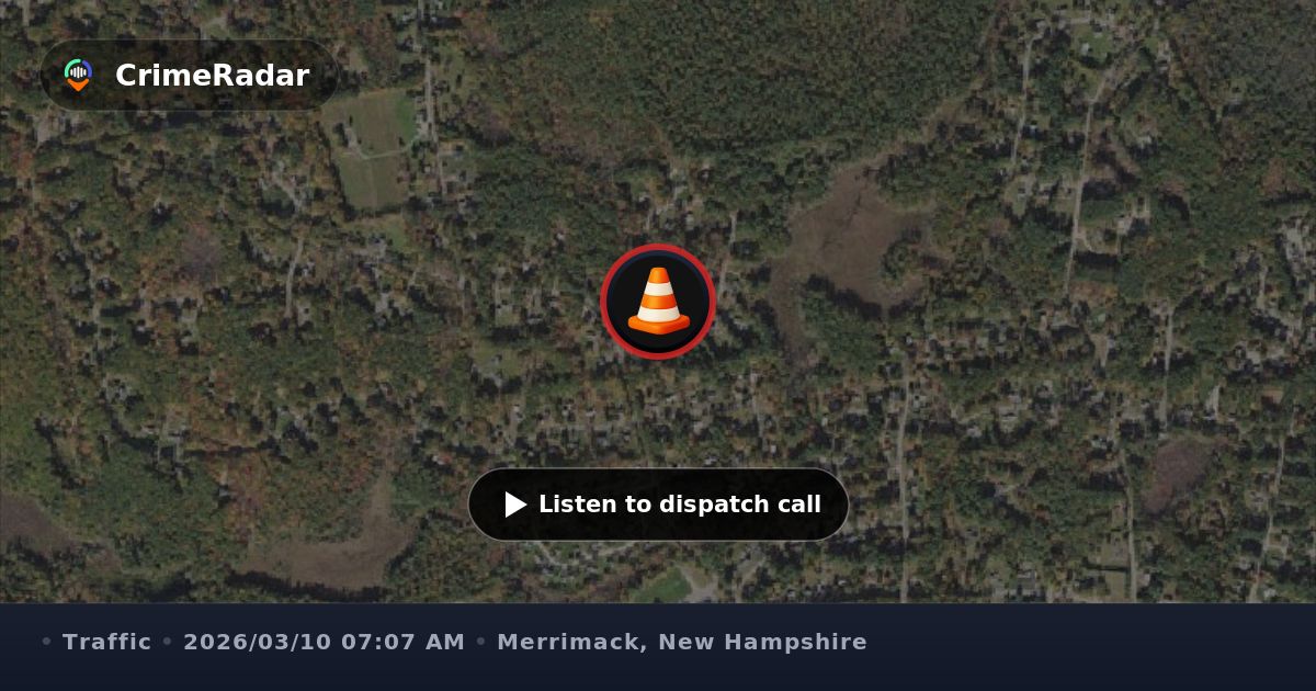 Minor crash on Baboosic Lake Road in Merrimack, Merrimack NH | CrimeRadar