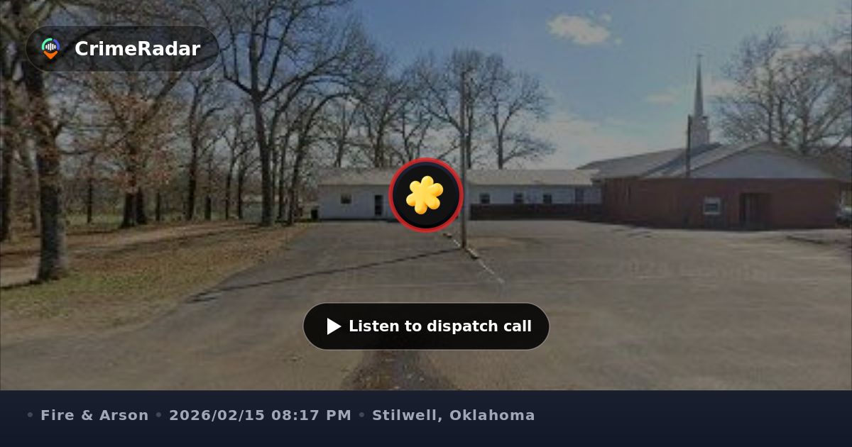 Fire at Rock Spring Church near Stilwell, Stilwell OK | CrimeRadar
