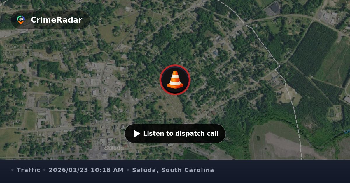 Minor vehicle crash near Dollar Tree on Travis Ave, Saluda SC | CrimeRadar