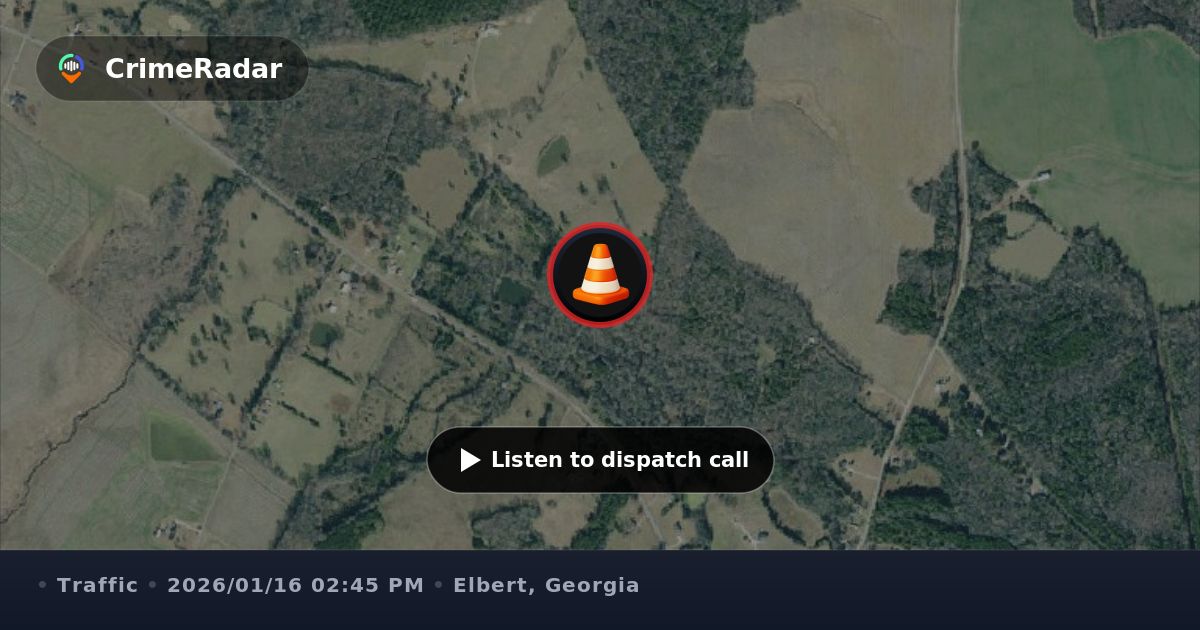 Disabled vehicle near Washington Highway, Elbert County GA | CrimeRadar
