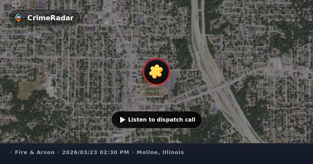 Small kitchen fire at Moline residence, Moline IL | CrimeRadar