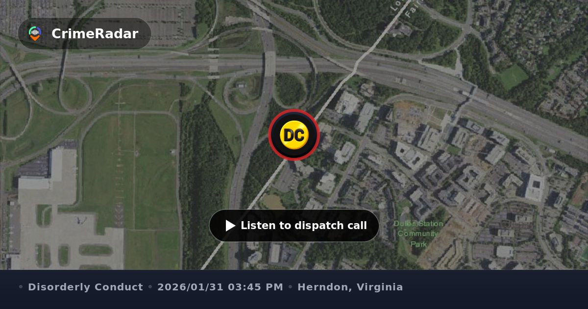 Deputies respond to loud disturbance on Little Current Dr, Herndon VA ...