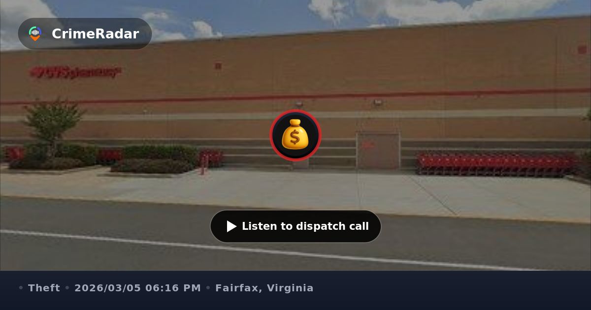 Shoplifting suspect detained at Target on Leesburg Pike, Fairfax VA ...