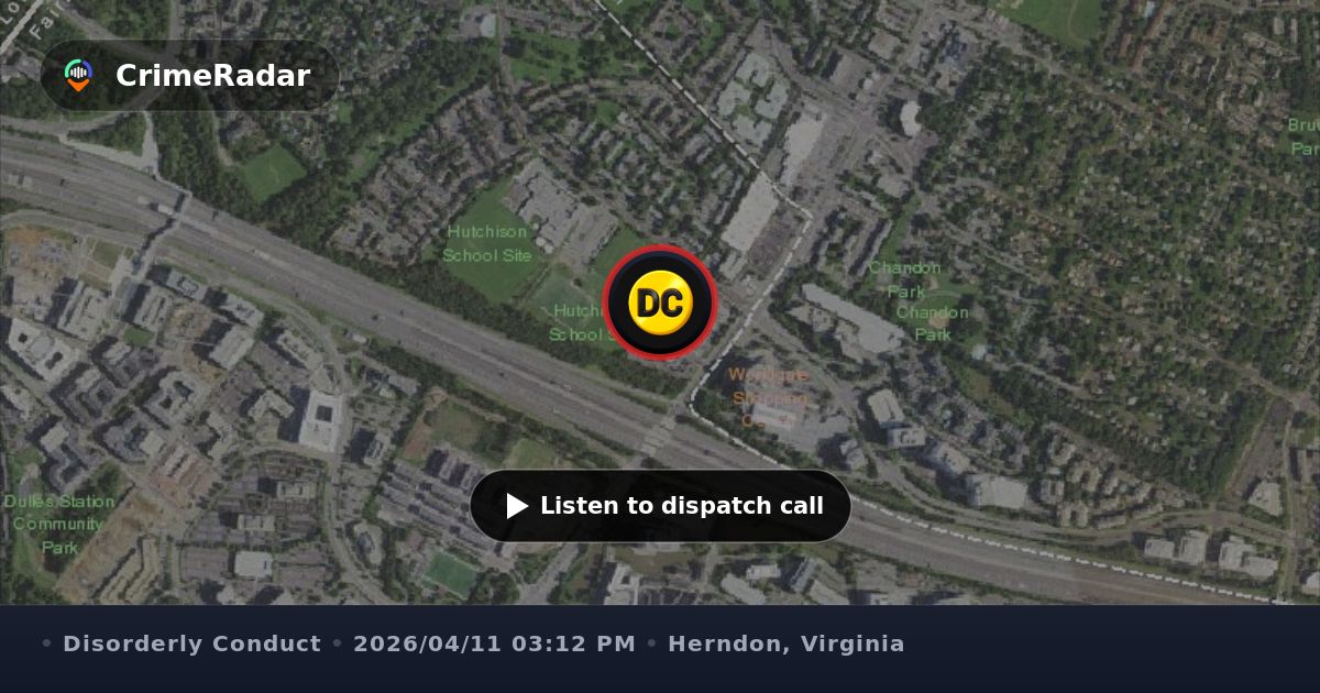 Man causing disturbance in movie theater lobby, Herndon VA | CrimeRadar