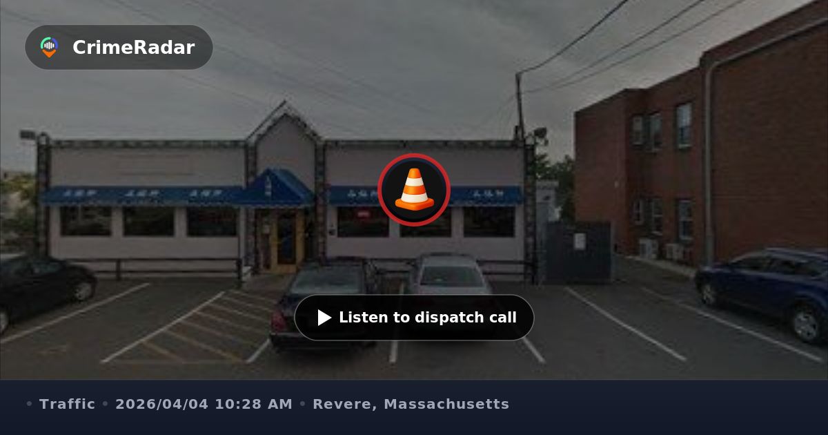 Two-car crash with driver refusing to share details, Revere MA | CrimeRadar