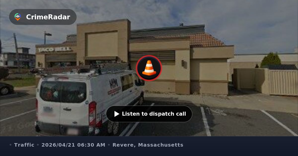 Two-car crash on Squire Road, no injuries reported, Revere MA | CrimeRadar